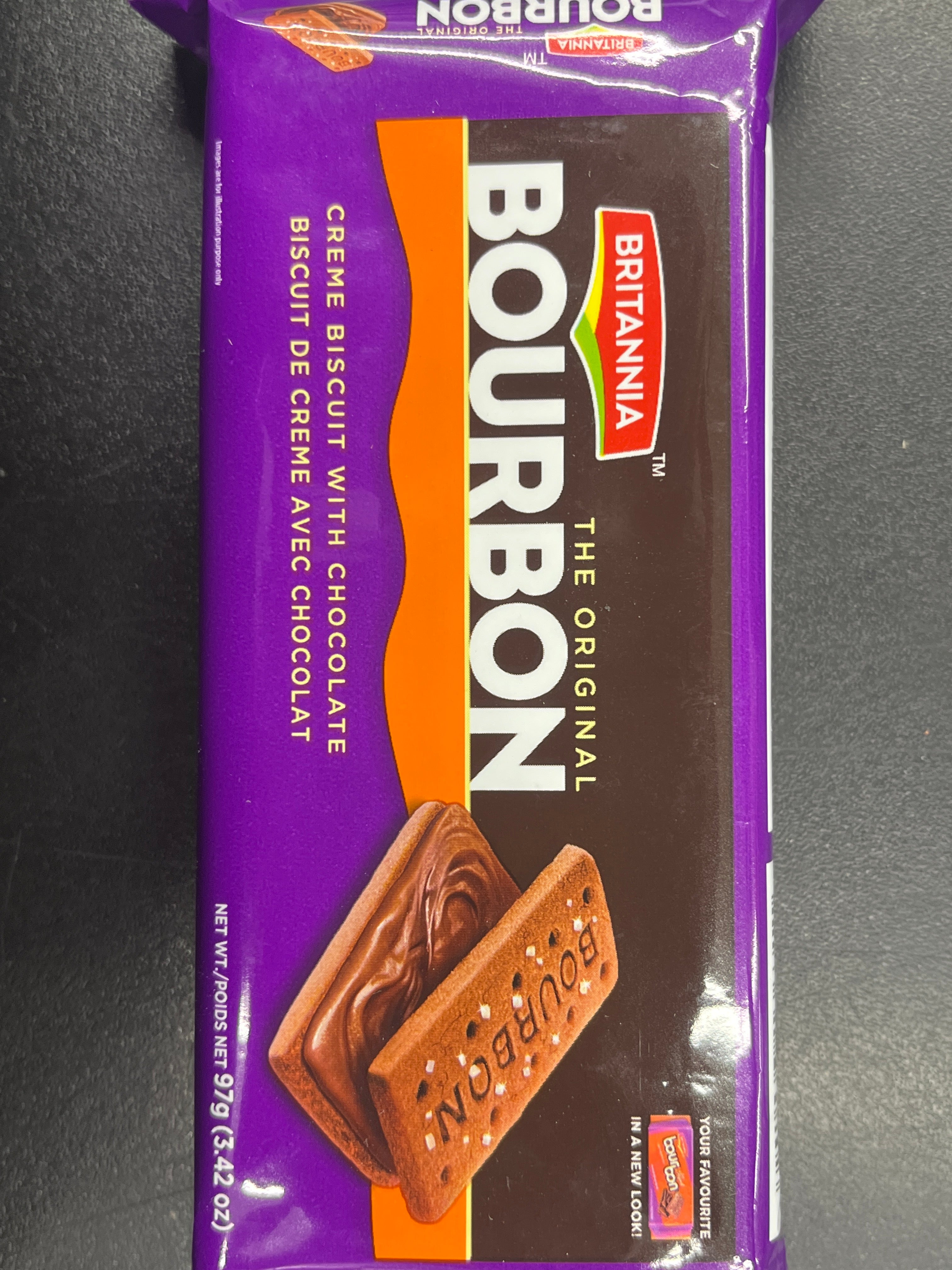 BRITANNIA BOURBON COOKIES 97G – JFK Grocery Inc.