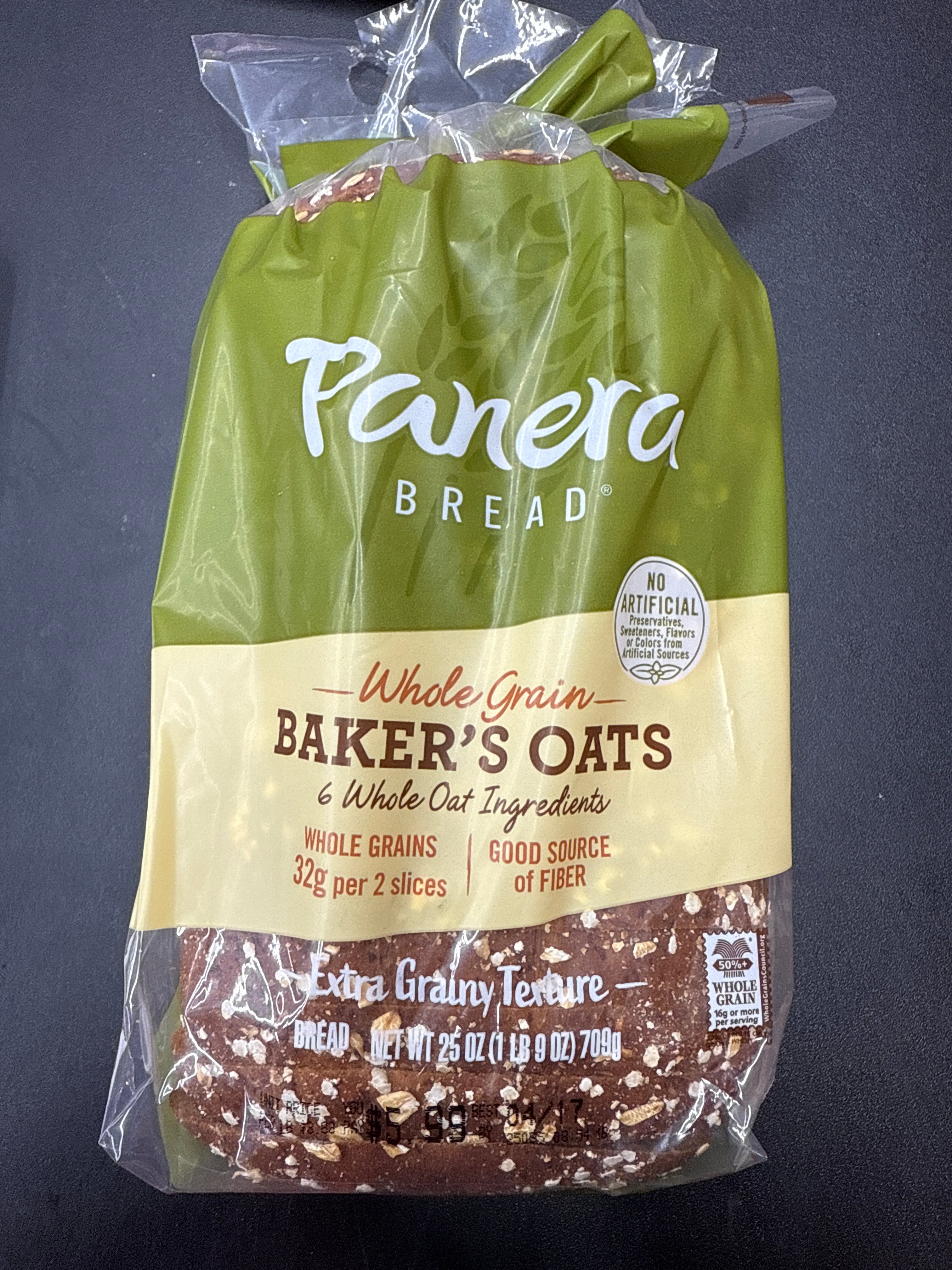 Panera bread whole Grain baker’s oats 25 oz – JFK Grocery Inc.
