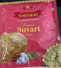 KIRTIRAJ PREMIUM SUVARI PAPAD 200G – JFK Grocery Inc.