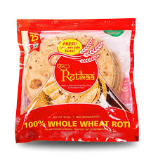 ROTIKA WHOLE WHEAT COOKED ROTI 25CT – JFK Grocery Inc.