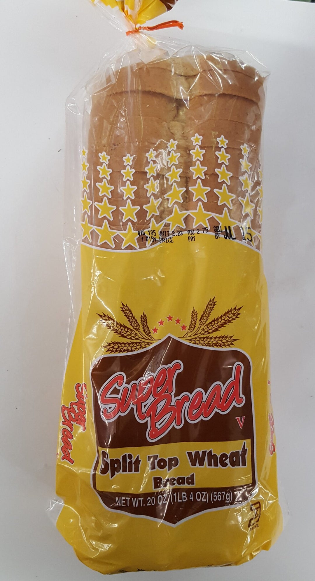 Super Bread Split Top Wheat Bread 20 Oz – JFK Grocery Inc.