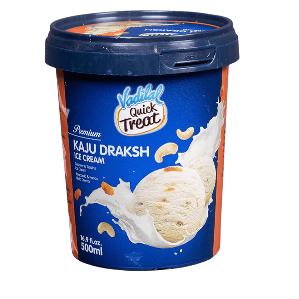 Vadilal Kaju Draksh Ice Cream 500ml – JFK Grocery Inc.