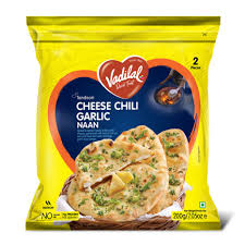 VADILAL CHEESE CHILLI GARLIC NAAN 4 PIECES – JFK Grocery Inc.